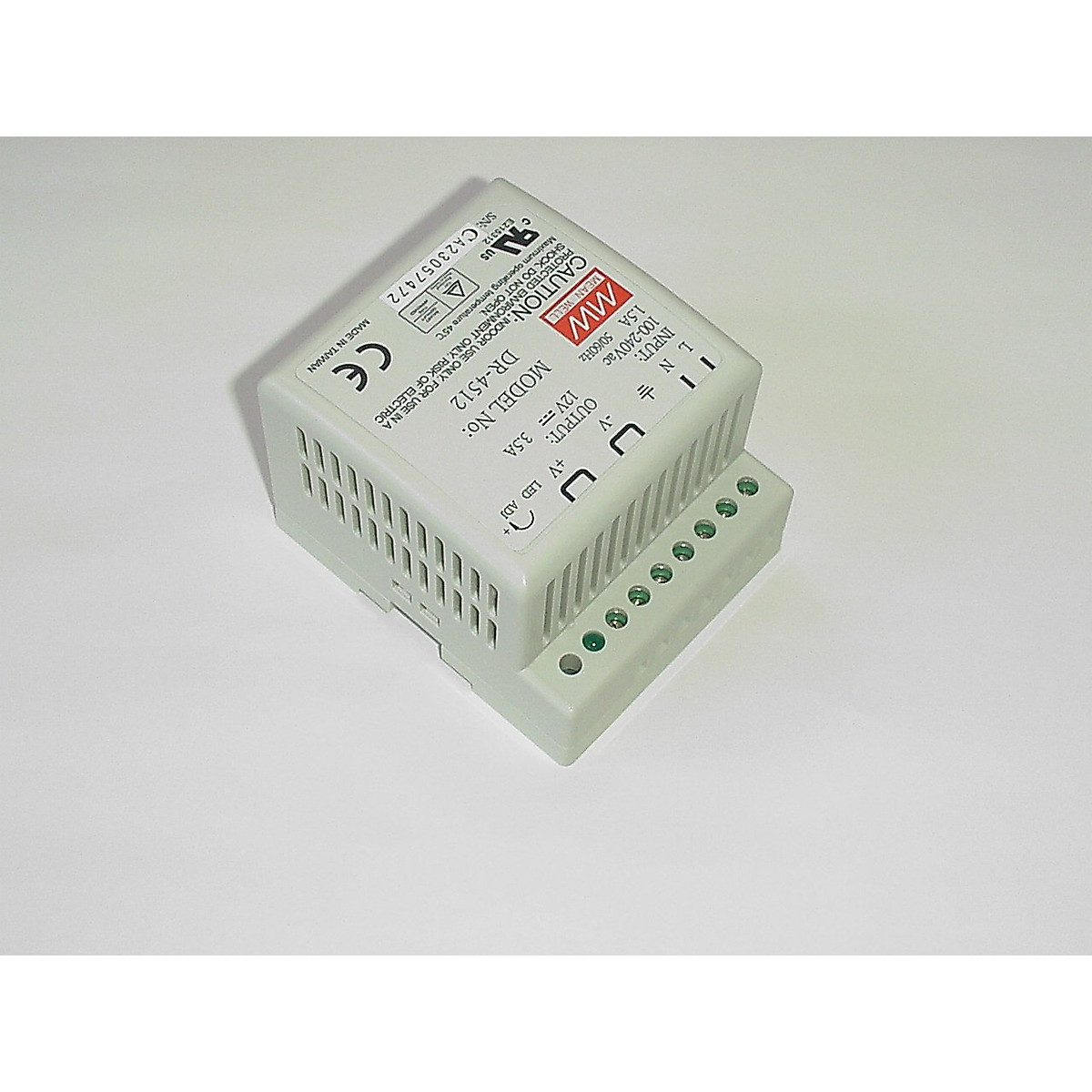 DR-4505 Mean Well DIN Series Power Supply 45Watts, 5V Single Output