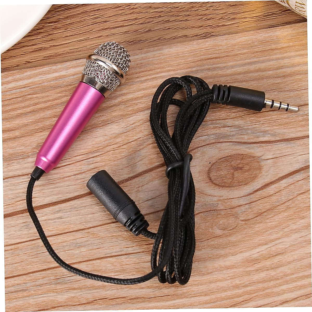 VICASKY Lightweight Mini k Song Artifact Portable Micphone for Phone Pc Headset Random Color
