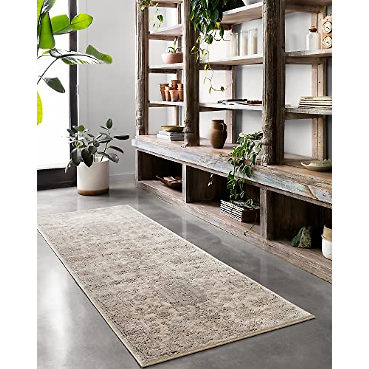 Loloi II Teagan Collection TEA-03 Ivory/Sand, Traditional 7'-11" x 10'-6" Area Rug