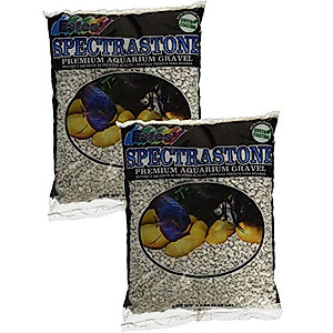 Spectrastone Special White Aquarium Gravel for Freshwater Aquariums, 5-Pound Bag 2 Pack