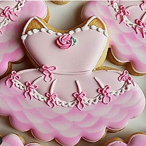 Tutu Ballet Dance Cookie Cutter 3.5" Made in USA by Ann Clark