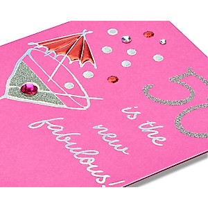 American Greetings 50th Birthday Card for Her (50 Is the New Fabulous)
