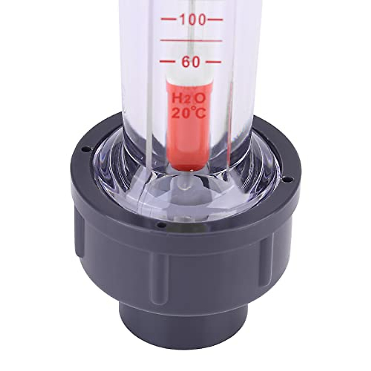 Deosdum 60‑600L/H Plastic Tube Liquid Water Rotameter LZS‑15D Flow Meter