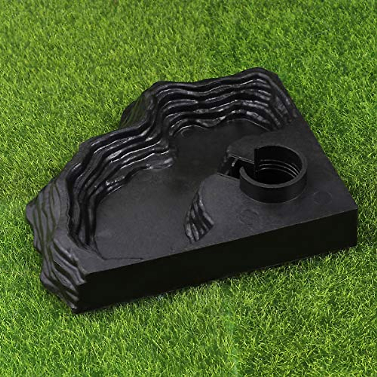 Baluue Reptichip Turtle Feeder Reptile Water Feeder Reptile Water Dispenser Refilling Water Dispenser Reptile Drinking Tool for Tortoise Lizard (Black) Reptile Water Dispenser Reptile Water Bowl