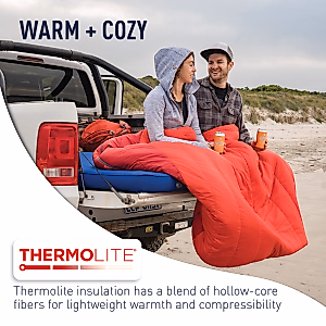 Sea to Summit Basecamp Synthetic Camping Sleeping Bag, 20-Degree, Double