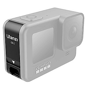 ULANZI Select G9-2 Protective Cover for Gopro Hero 9/10 Black, Battery Charging Door Vlog Accessory for Go pro 9 10 Action Cam