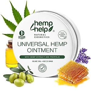 Natural Hemp & Manuka Propolis Ointment – Perfect for Eczema, Psoriasis, and Dry Skin Relief Intense Moisturizing & Deep Hydration – Eco-Friendly, Dermatologically Tested & Recommended