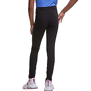 Champion Heritage Girls Performance Legging Stretch Pant | Active Athletic Pant  (Medium, Black)