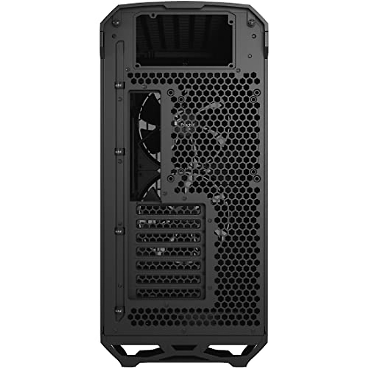 Fractal Design Torrent Black - Solid Side Panel - Open Grille for Maximum air Intake - Two 180mm PWM and Three 140mm Fans Included - Type C - ATX Airflow Mid Tower PC Gaming Case