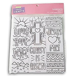 Easter Craft Bookmarks - ''He is Risen'' Theme - Makes 24