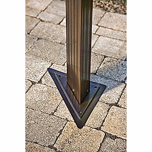 Venus Gazebo 12 feet by 14 feet, Brown color