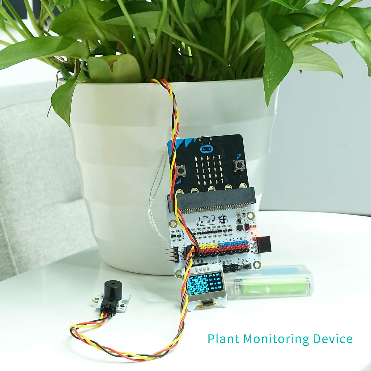 ELECFREAKS microbit Tinker Kit for Kid Micro:bit Sensor Starter Kit with 35 Projects, DIY Programming STEM kit with Basic Coding Electronics Modules and Wiki Tutorial(Without Micro:bit)