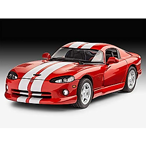Revell RV07040 1:25 - Dodge Viper GTS Plastic Model kit, Multi Colour
