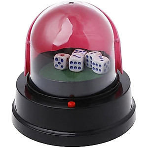 MOYIC 1 Set Electric Dice Cups Family Games Toy Household Fittings Prop