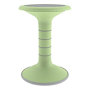 Learniture Active Motion Stool Flexible Seating for School Classroom, Office or Home - 18" Seat Height - Green Apple (LNT-NUS450-GA-SO)