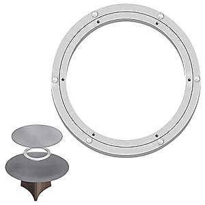 Turntable Bearing 5 8 10 12 14 16 18 20 24 28 32 40inch Heavy Duty Aluminium Alloy Aluminum Swivel Base Bearing, Non Slip Lazy Susan Turntable Bearing, For Table, TV Monitor, Sculpture