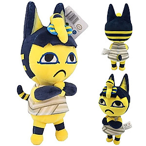 Lxagzy Ankha Plush 8 Inches Ankha Stuffed Animal Toys Doll Gifts for Children and Collection