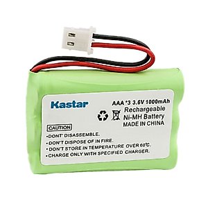 Kastar 1-Pack Battery Replacement for Motorola Baby Monitor HRMR03 GB380863 MBP33XL MBP33XL-2 MBP33XL-3 MBP33XL-4 MBP33XLPU(Only Fit MBP33S/MBP33SPU MBP36/MBP36PU MBP36S/MBP36SPU Newer 800mAh Version)