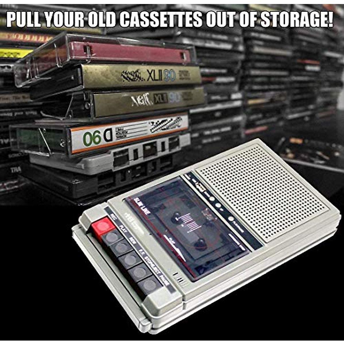 Hamilton Buhl Classroom Cassette Player, 2 Station, 1 Watt (D132) (HA802)