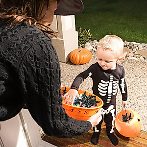 Generic 80 PCS Halloween Candy Decoration Cards Bat-Shaped Candy Cards Holder for Kids Halloween Sugar Decorative Paper Card for School Classroom Exchange Treat Halloween Party Supplies, Black