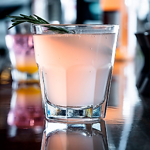 Arc Cardinal Arcoroc Fully Tempered Gotham Rocks Glass, 9-Ounce, Clear, Case of 36