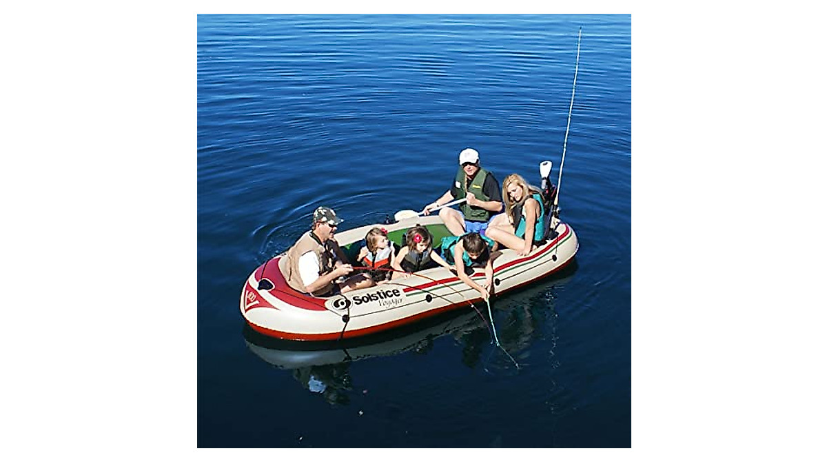 Solstice Voyager Inflatable Boat - Comfort for 6
