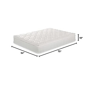 Night Therapy Spring 10 Inch Pillow Top Mattress, Full