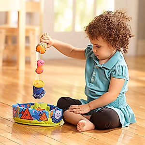 Melissa & Doug K's Kids Fish and Count Learning Game With 8 Numbered Fish to Catch and Release