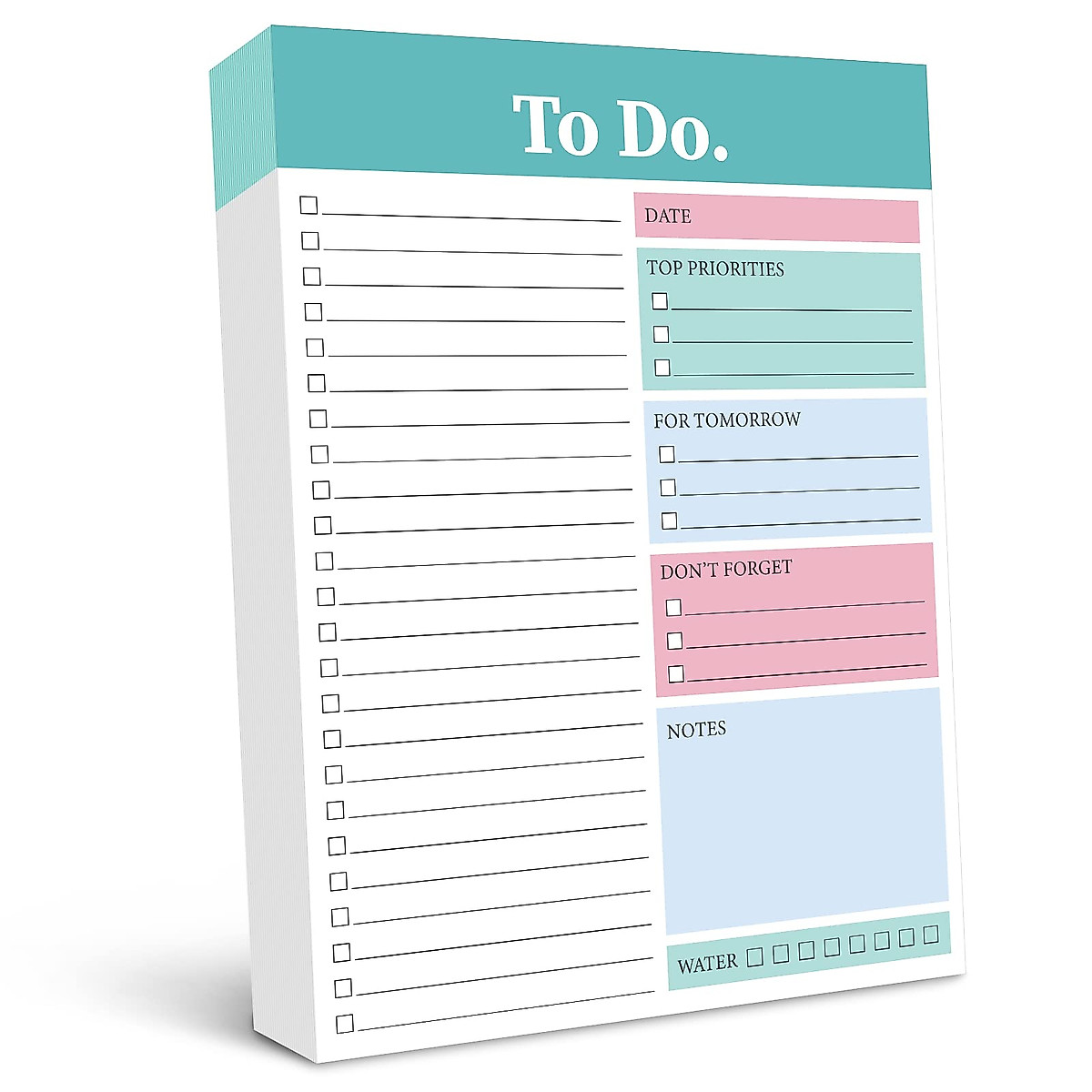300 Sheets Daily to do List Notepad Notebook Library Card to do Planner Checklist Memo Writing Pad Schedule Note Pad Reminder Office Planning Homework Pad for Task, 6" x 8"(To Do)