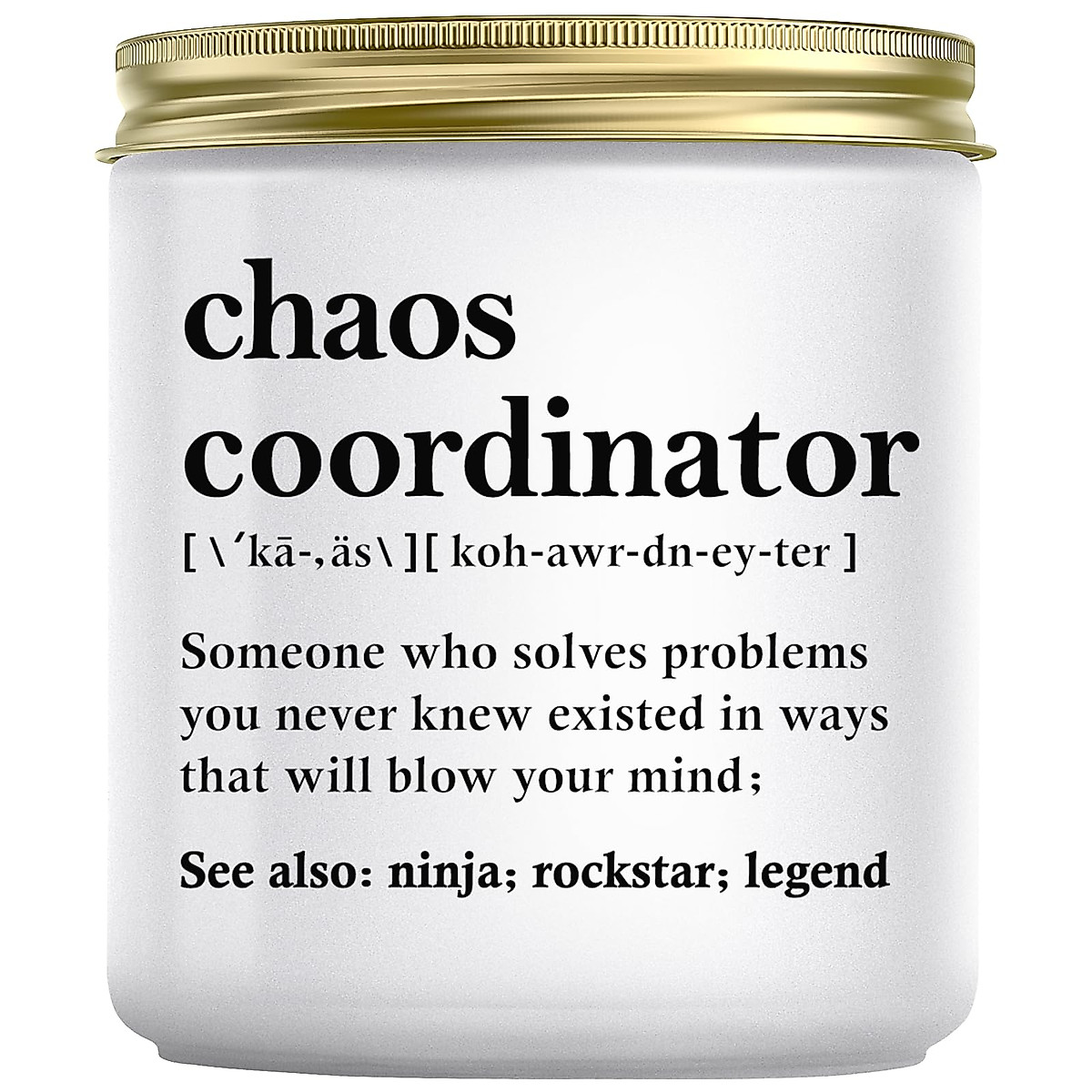 Lacrima Cool Gifts for Coworkers - Christmas Gifts for Coworkers Employee Boss, Coworker Gifts for Women, Lavender Scented Candle