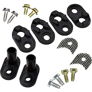 4318165 Refrigerator Door Closer Cam Kit Compatible with Top Brands Replaces with 2155313, 2182132, 2867, 4211257, 4318165VP, 978800, 986758, AP3103517, PS358690, EA358690 4-Pack