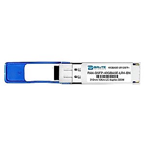 Brute Networks PAN-QSFP-40GBASE-LR4-BN - 40GBASE-LR 10km SMF 1310nm QSFP+ Transceiver (Compatible with OEM PN# PAN-QSFP-40GBASE-LR4)