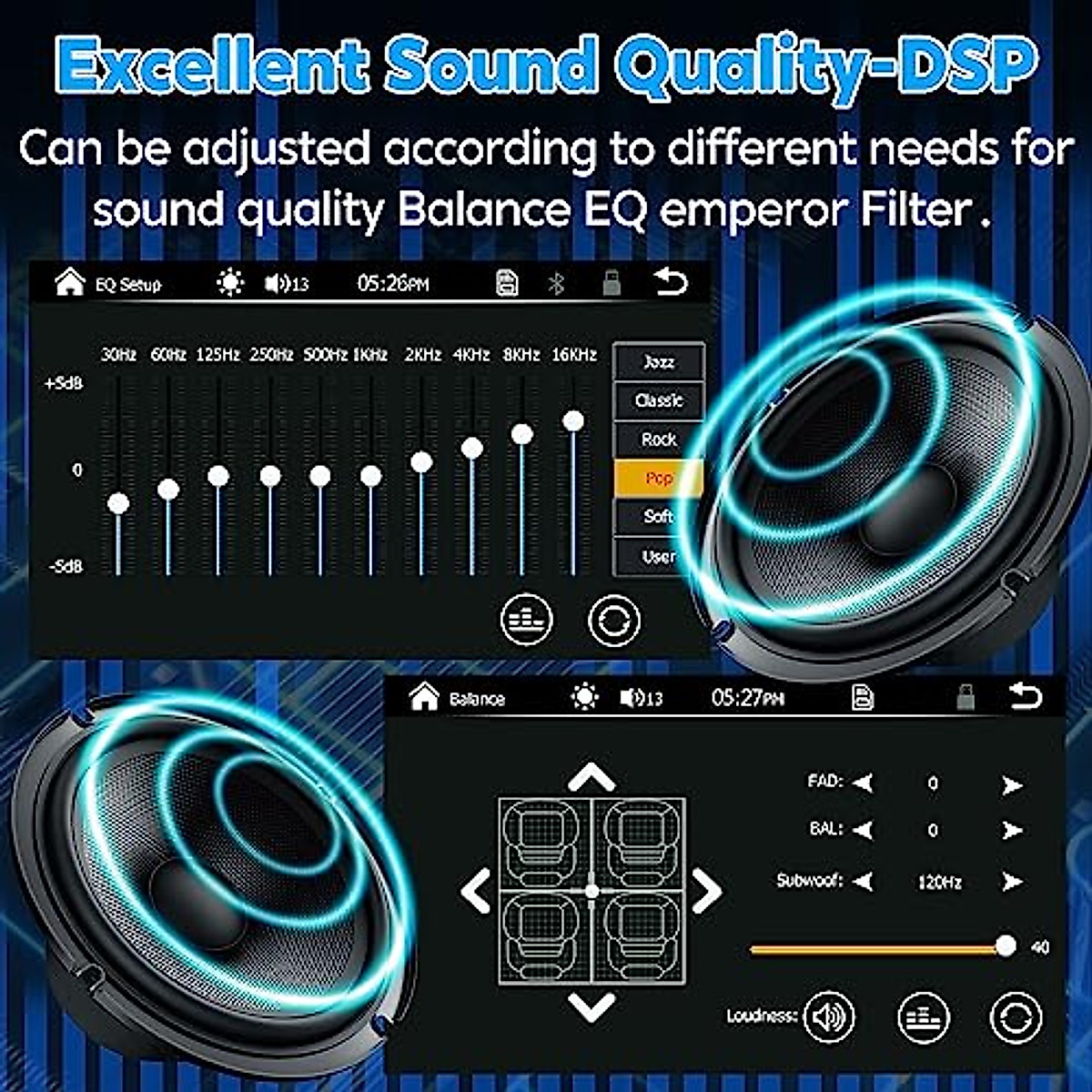 [Upgrade Wireless] Double Din Car Stereo with Wireless Apple Carplay, Android Auto - 7 Inch HD Touchscreen, Bluetooth, Subw, Steering Wheel, MirrorLink, USB/SD/AM/FM Car Radio Receiver, Backup Camera