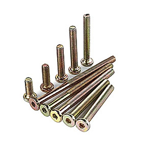 Crib Screws Bolts Replacement Hardware Parts Kit Metric M6 Allen Head Crib Bolts Barrel Nuts Compatible with Graco Solano Lauren Benton Hadley Asheville Ashleigh Stanton Cribs