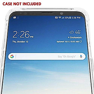 IQShield Screen Protector Compatible with Galaxy S9 Plus (2-Pack)(Case Friendly) Anti-Bubble Clear Film