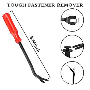 LivTee 120pcs Retainer Clips Push Type Fasteners 6.3mm 8mm 9mm 10mm Expansion Screws Replacement Kit Bumper Push Rivet Clips with Remover Tool