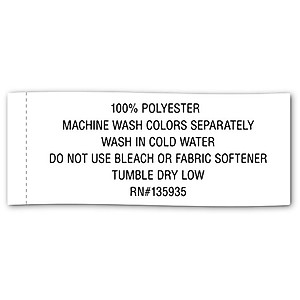 DII 100% Spun Polyester Table Top Collection, Napkins, 18x18, Red, 6 Piece