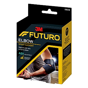 Futuro Sport Adjustable Elbow Support 09038EN, Adjustable (Pack of 2)