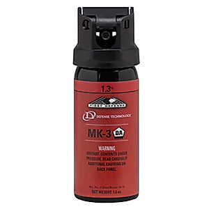 Defense Technology First Defense OC Stream MK-3 1.3% Solution Red Band Pepper Spray (1.5-Ounce)