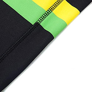 SGCIKER Mens Thermal Fleece Cycling Jerseys, Winter Long Sleeve Warmer Bike Jacket Cycle Coat (Black, Large)