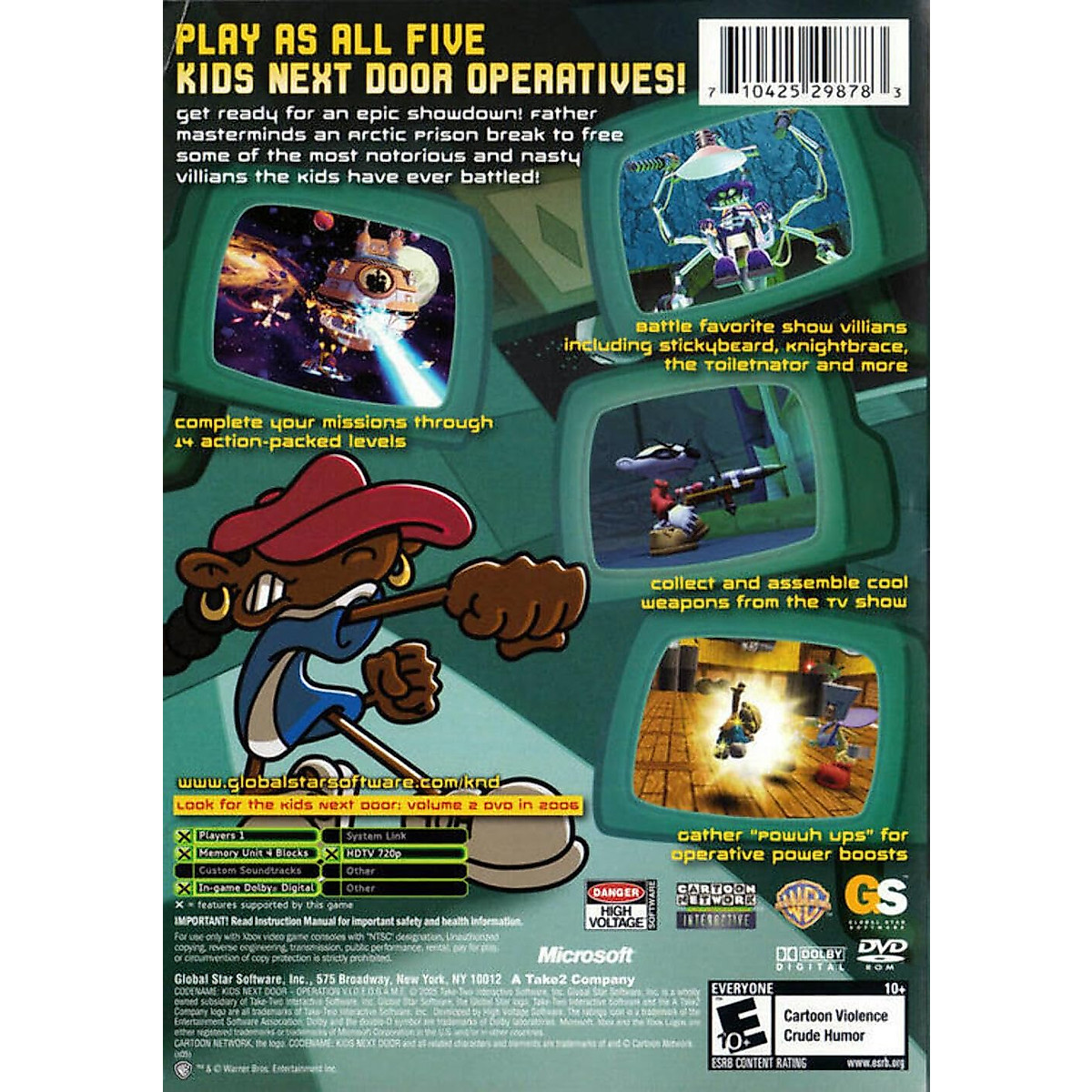 CODENAME: Kids Next Door- OPERATION: V.I.D.E.O.G.A.M.E. - Xbox