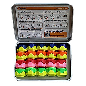 Nori Gonggi Konggi Korean Jacks Game in Premium Unique tincase (20pcs) Giftpack