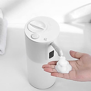 WIOSEN Soap Dispenser Bathroom Touchless Soap Dispenser Automatic Sensor Foam Soap Dispenser Bathroom Hand Washing Machine Waterproof Hand Sanitizer Container