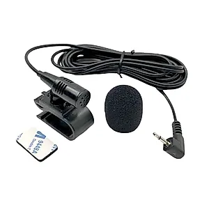 2.5mm Microphone Mic Handsfree Dash Car Stereo Receiver Compatible for Pioneer AVIC-5000NEX AVIC-5100NEX AVIC-5200NEX AVIC-5201NEX AVIC-7200NEX AVIC-8100NEX AVIC-8200NEX AVIC-X850BT AVIC-Z110BT
