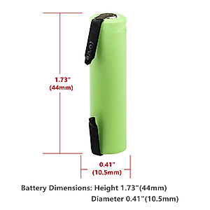 Kastar 2-Pack Battery Replacement for Waterpik Sensonic Toothbrush, Waterpik SR-3000 SR3000 Tooth Brush, Electric Shavers, Razors, Telecoms, UPS, Smart Grid, Meters, Radios, RC devices, Electric Tools