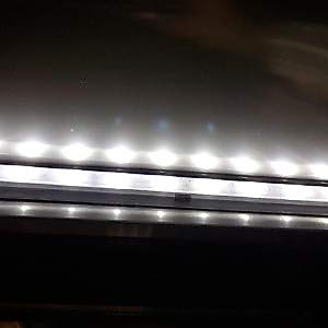 PEAKCOLD 2 Glass Door Commercial Back Bar Cooler; Beer Fridge; Under Counter Refrigerator; 48" W