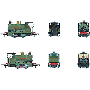 Hornby R3640 PO Willans and Robinson Peckett W4 Class 0-4-0ST 882 Niclausse - Era 2