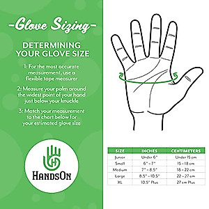 Handson Pet Grooming Gloves - Patented #1 Ranked, Award Winning Shedding, Bathing, & Hair Remover Gloves - Gentle Brush for Cats, Dogs, and Horses (Mono-Green, Medium) 1 Pair