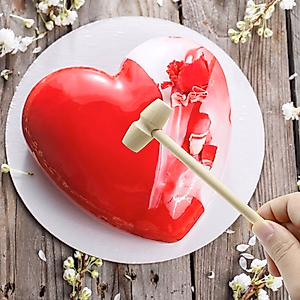 Pseutio 20 PCS Wooden Mallets Mini Wooden Hammers for Chocolate Crab Lobster Mallets Cute Beating Gavel Toys for Boys Girls