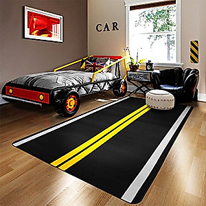 House, Home and More Street Rug - Skid-Resistant Indoor Area Rug - 5 Feet X 8 Feet